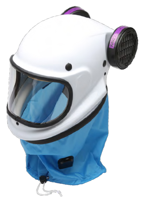 Shotcrete Helmet from KASCO NIOSH approved - Shotcrete Helmet